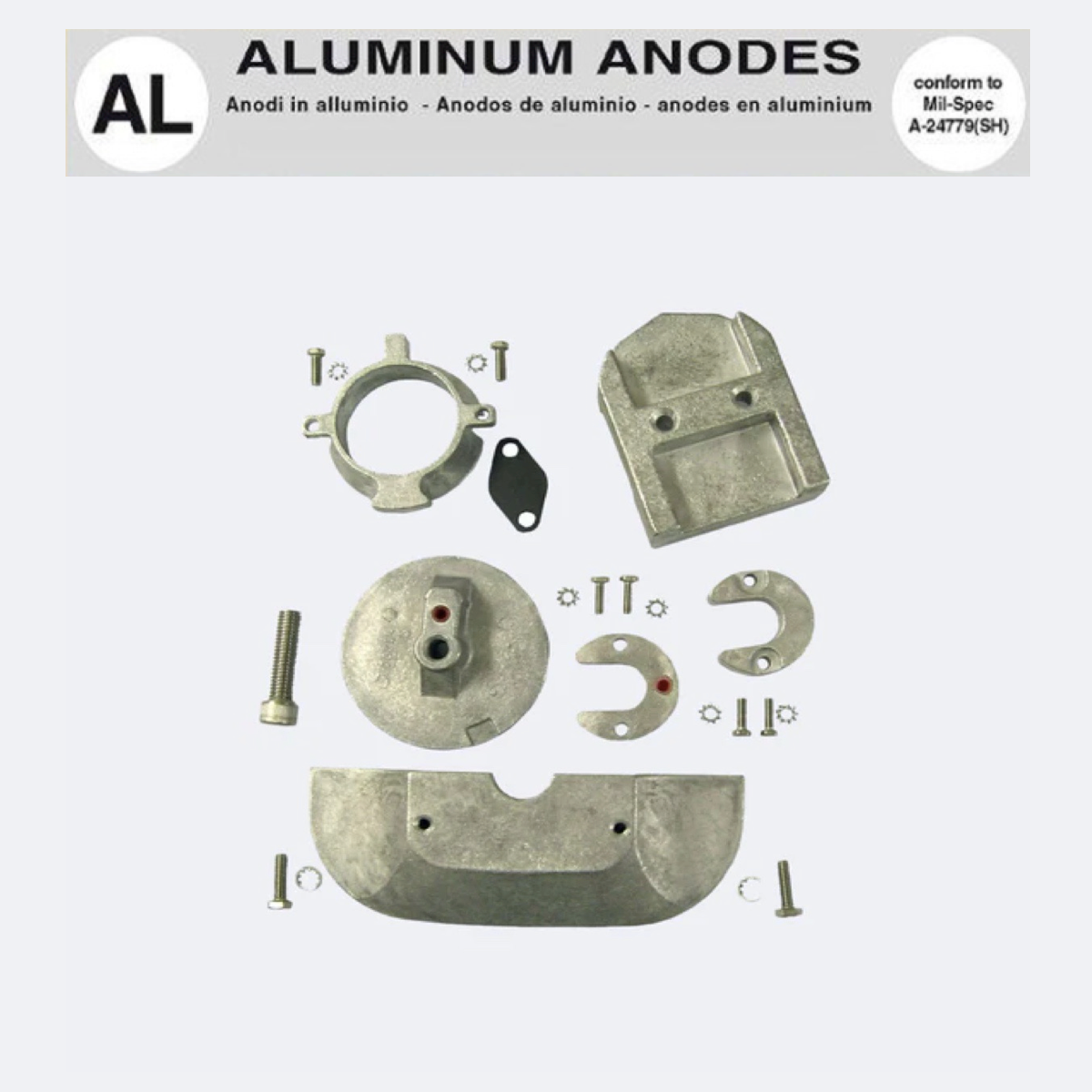 All Water Types ~ Aluminum Anodes – Zincs For Boats
