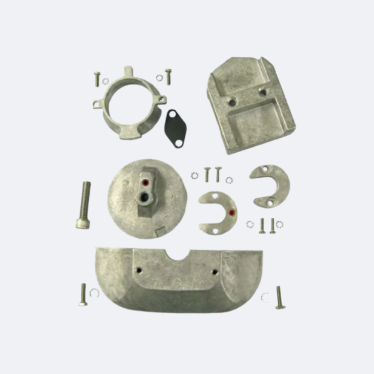 Aluminum Anode Kit For Mercruiser Alpha 1 Generation 2 Includes Hardwa ...